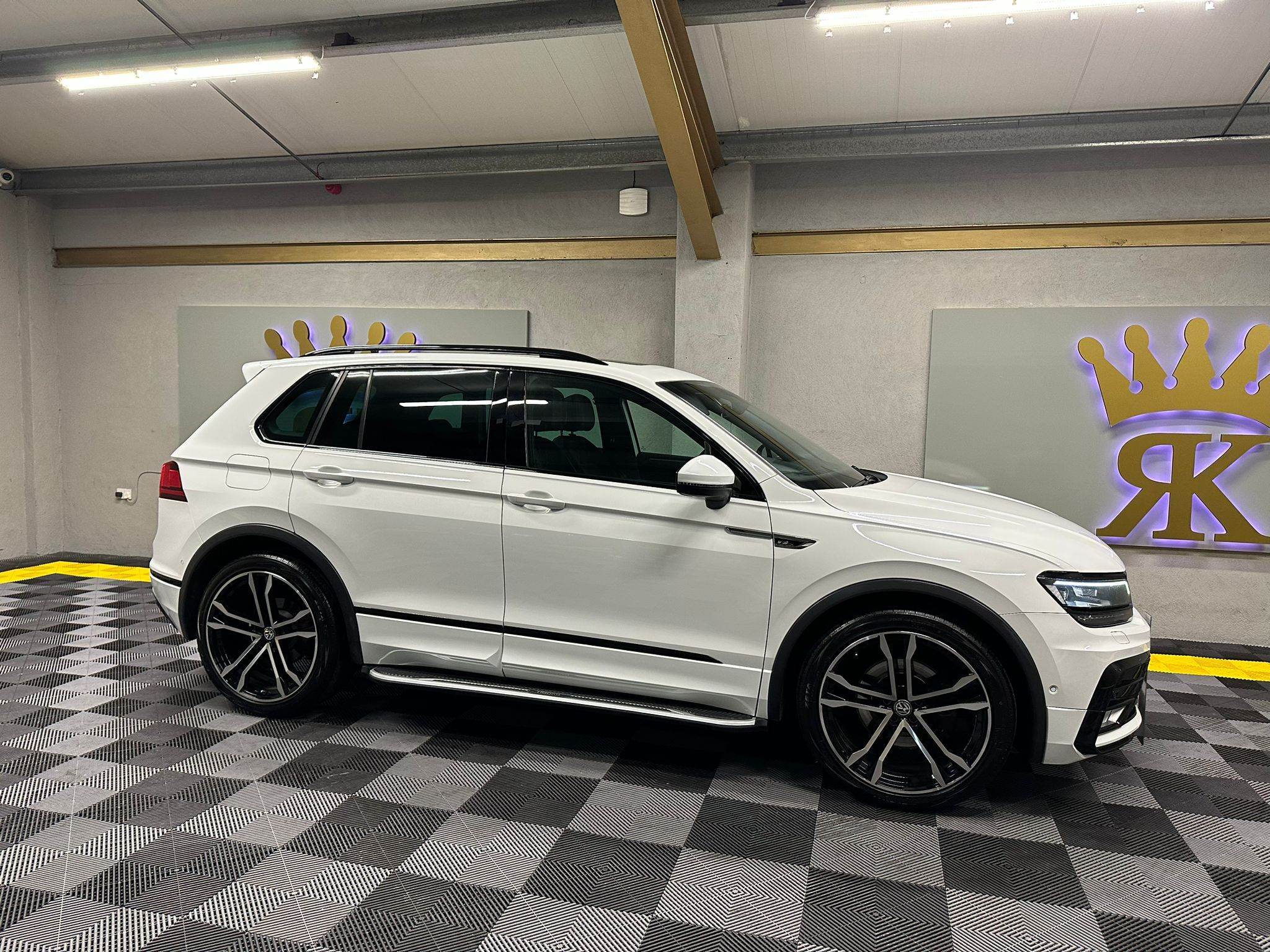 £18,000 OR Pure White VW Tiguan 2.0TDI R-Line DSG - Competitions - R ...