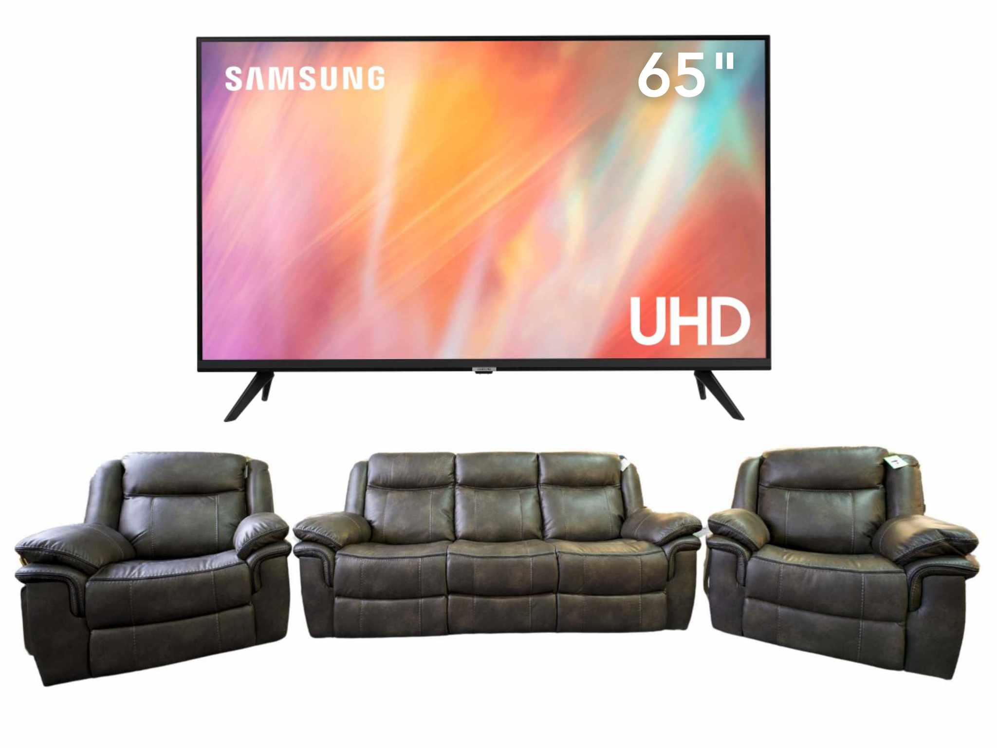 Living Room Recliner & 65" Samsung TV Bundle - Competitions - R Kings ...