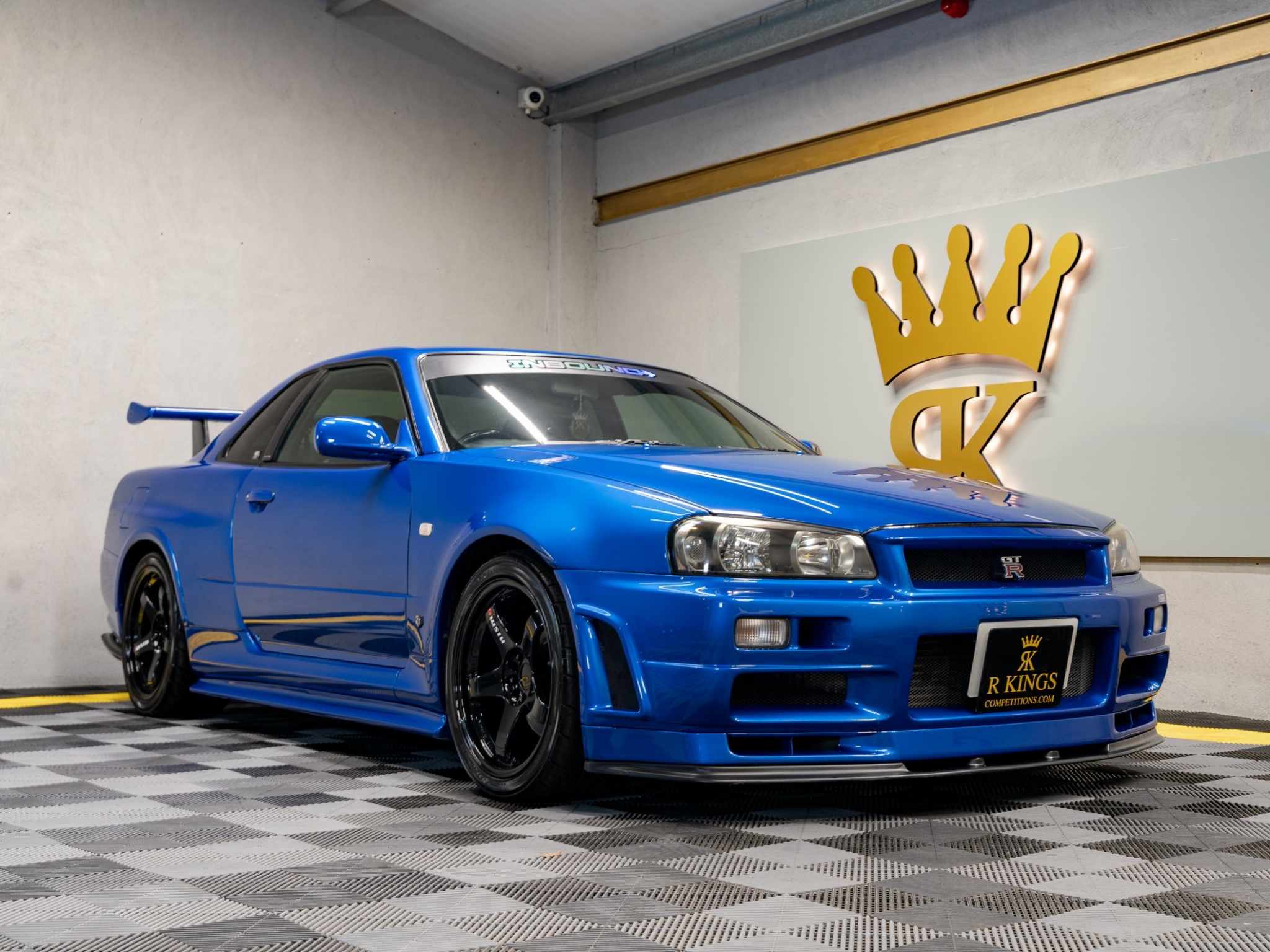 £90,000 or Bayside Blue 2001 Nissan R34 GTR